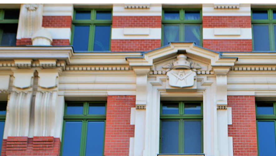 freemason symbolism in leipzig architecture - The Leipzig Glocal
